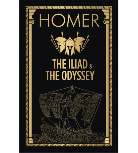 HOMER: The Iliad & the Odyssey (Deluxe Hardbound Edition)